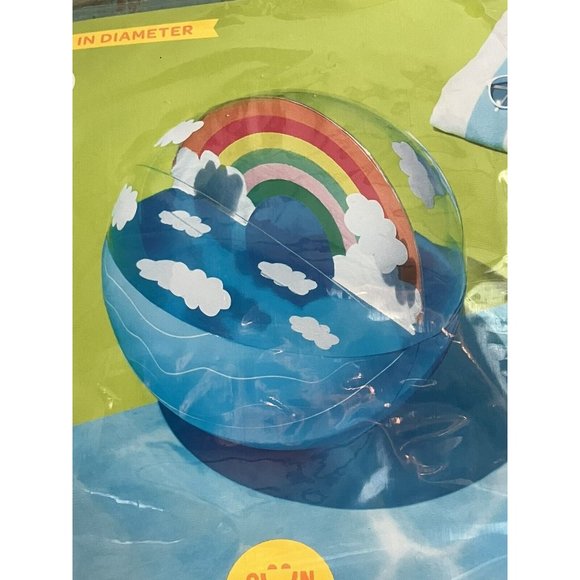 Toys | Sun Squad Inflatable Fun Pool Beach Ball 175 Inch Diameter ...